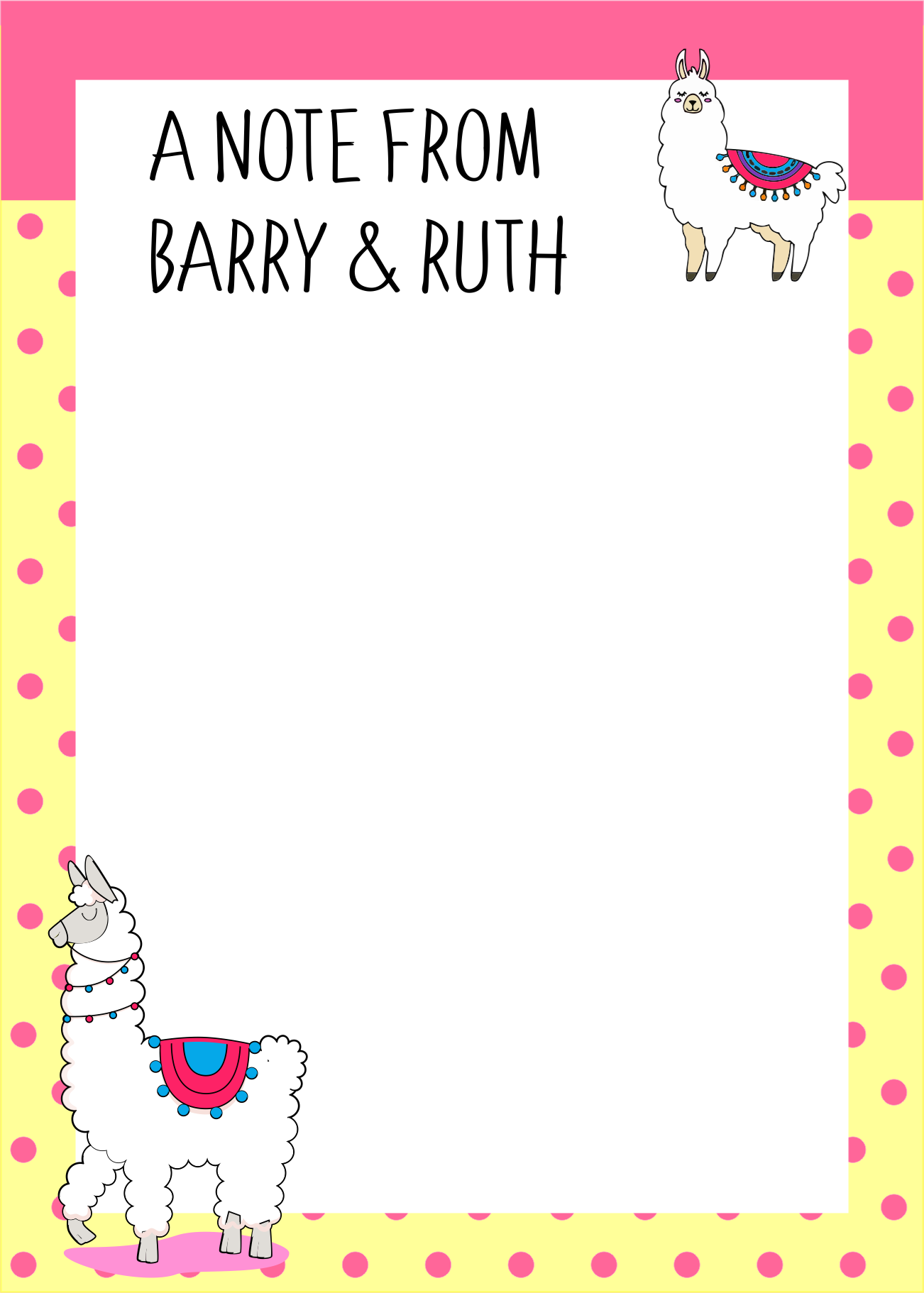 4 x A6 Notepads, 100 pages each (400 pages in total), Personalised with ...